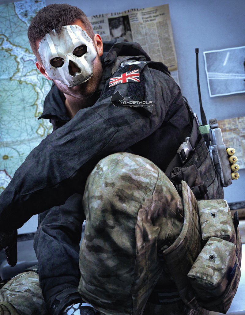 Simon "Ghost" Riley | AI Chatbot Character | BOT3 AI