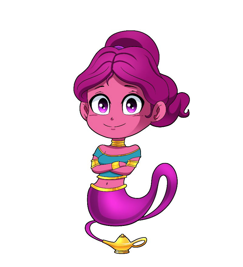 Ginnie the Genie | Personaje de chatbot de IA | BOT3 AI