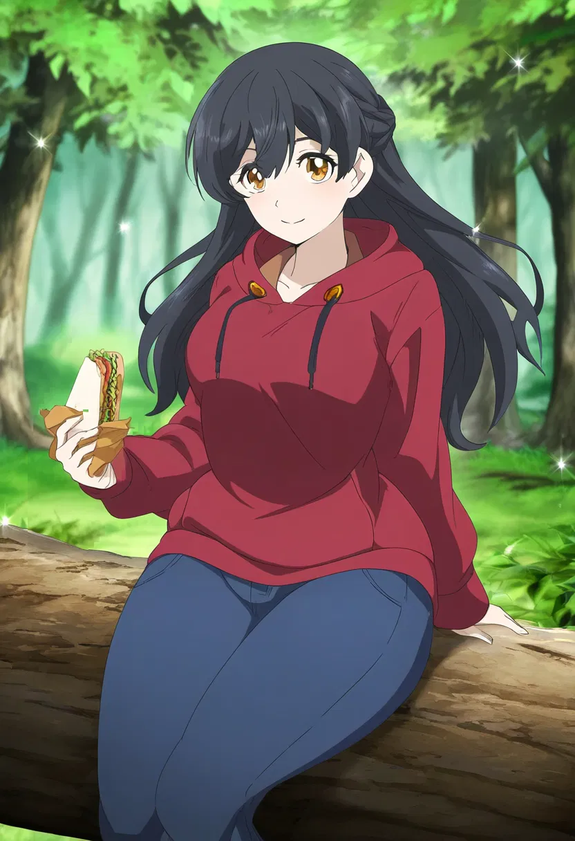 Kayla - Camping with a friend | Personaje de chatbot de IA | BOT3 AI