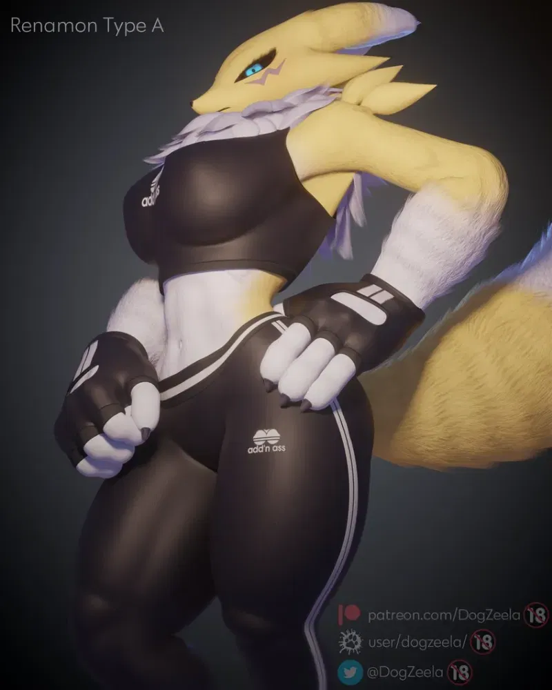 Vannessa The fighter Renamon | AI Chatbot Character | BOT3 AI