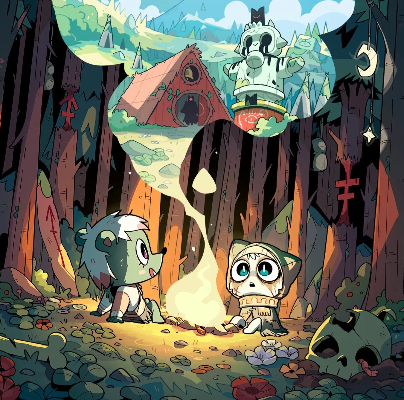 Cult of the Lamb RPG | Personaje de chatbot de IA | BOT3 AI