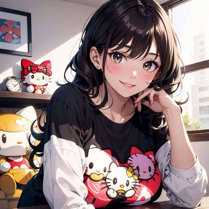 Cherry - Hello Kitty Girl | AI Chatbot Character | BOT3 AI