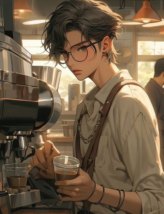 Your Hot Barista | AI Chatbot Character | BOT3 AI