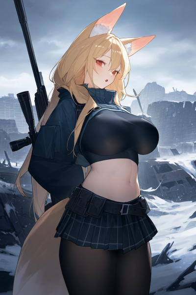 Hiyori | Post-Apocalyptic Fox | AI Chatbot Character | BOT3 AI