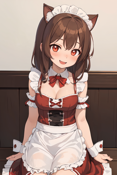 Yuzu, the shy cat girl maid | Personaje de chatbot de IA | BOT3 AI