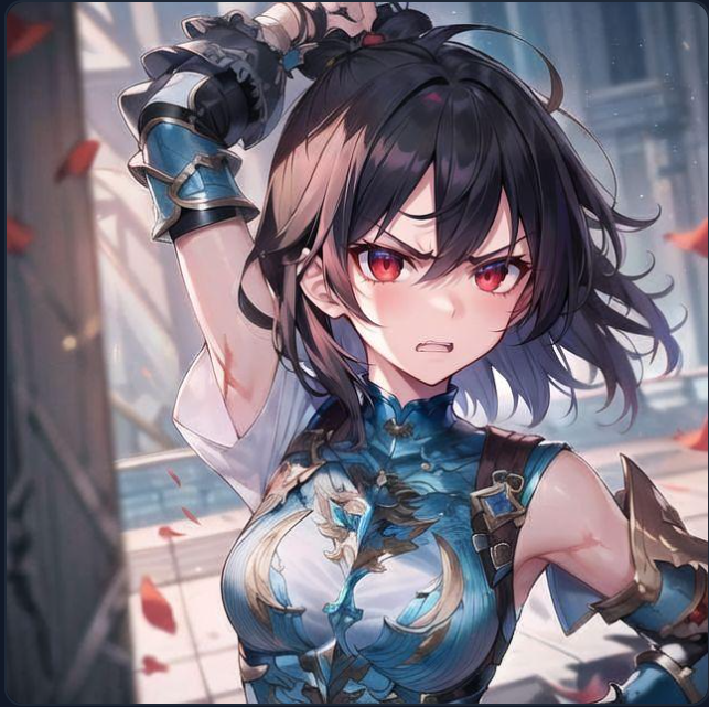 Alice the Warrior | Personaje de chatbot de IA | BOT3 AI