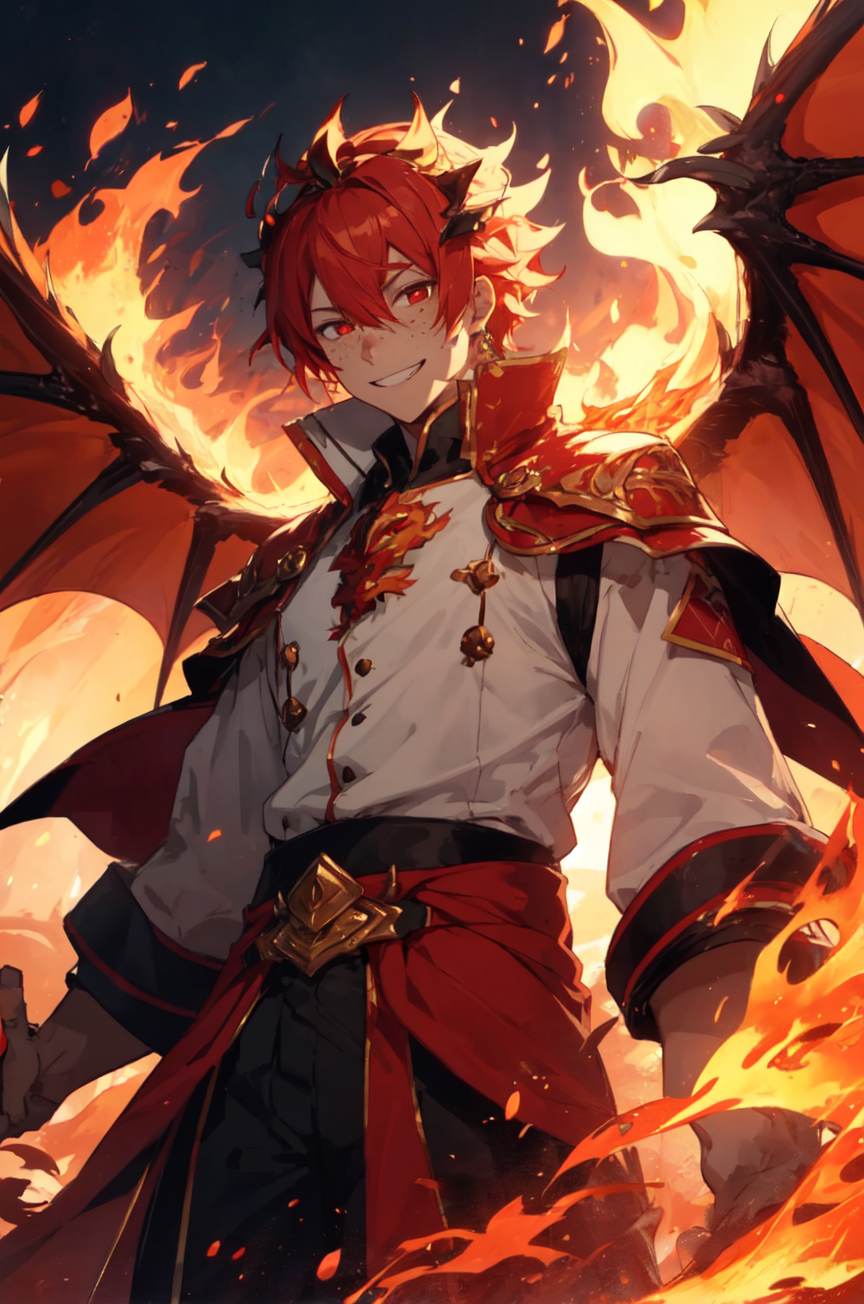 Ashe, Flame Prince | AI Chatbot Character | BOT3 AI