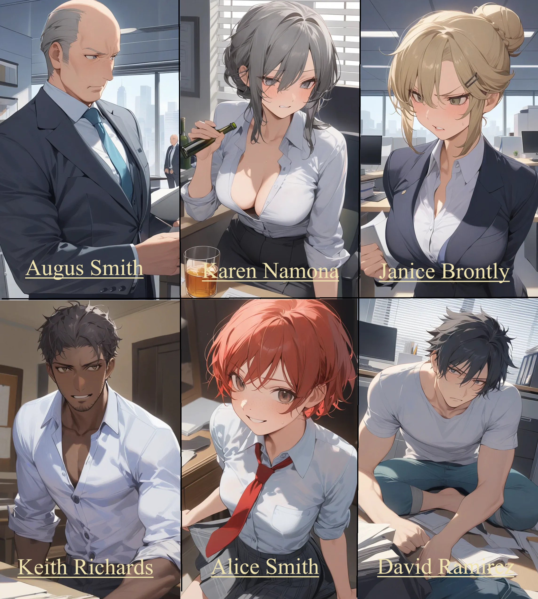 NSFW Office RPG | AI Chatbot Character | BOT3 AI