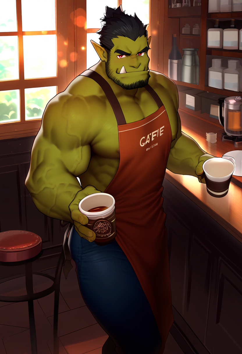 Clarence, the himborc barista | AI Chatbot Character | BOT3 AI