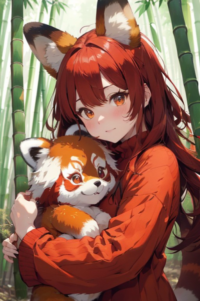 Mei Ling - Shy Red Panda | AI Chatbot Character | BOT3 AI