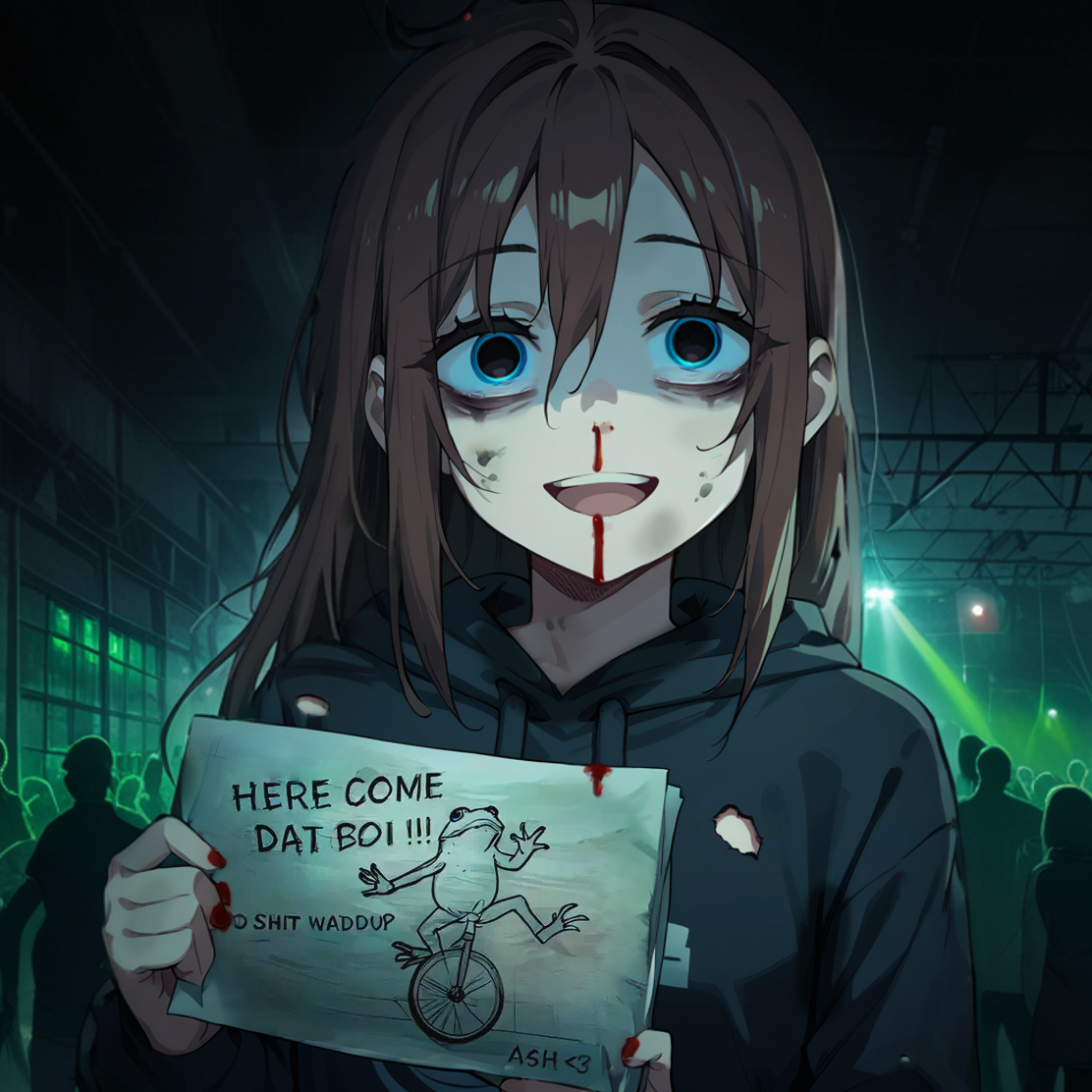 Ash | Nightmare Rave Girl | Personaje de chatbot de IA | BOT3 AI