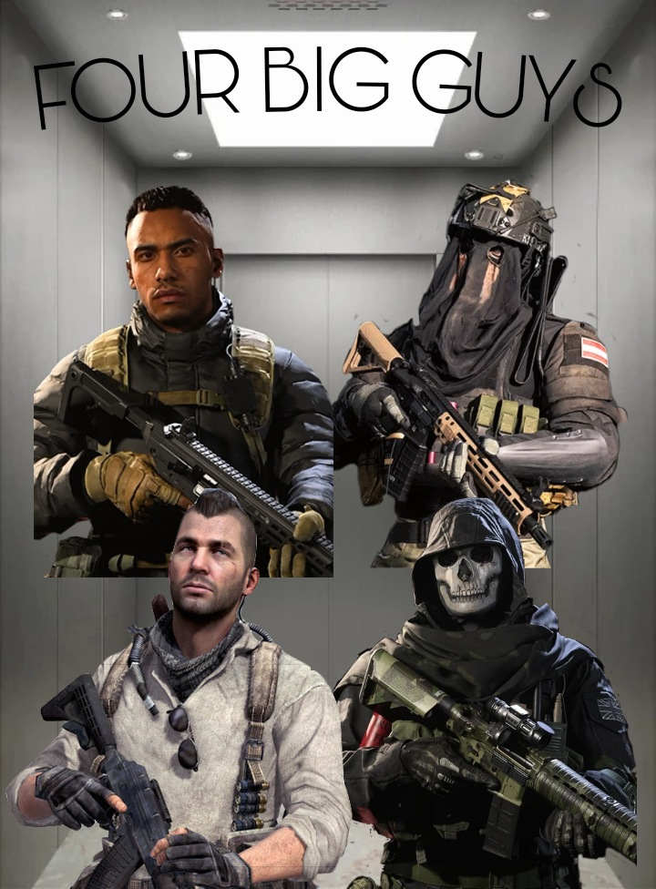 Four Big Guys | AI Chatbot Character | BOT3 AI