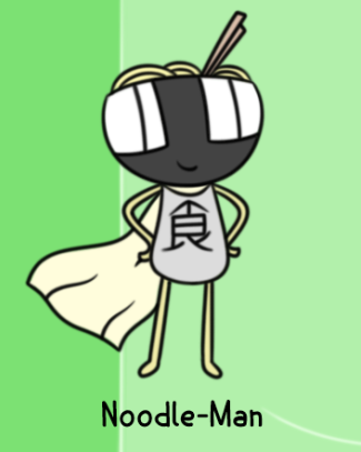 Noodle-Man | AI Chatbot Character | BOT3 AI