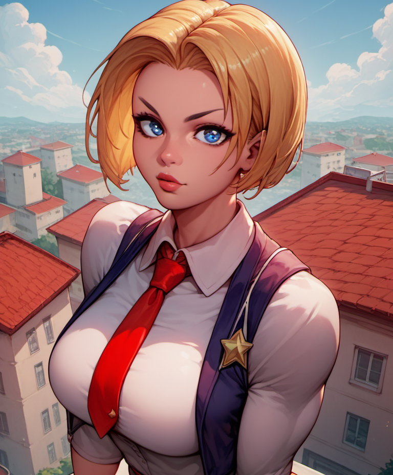 Blue Mary - Fighter Academy Exchange Student #24 | Personaje de chatbot de IA | BOT3 AI