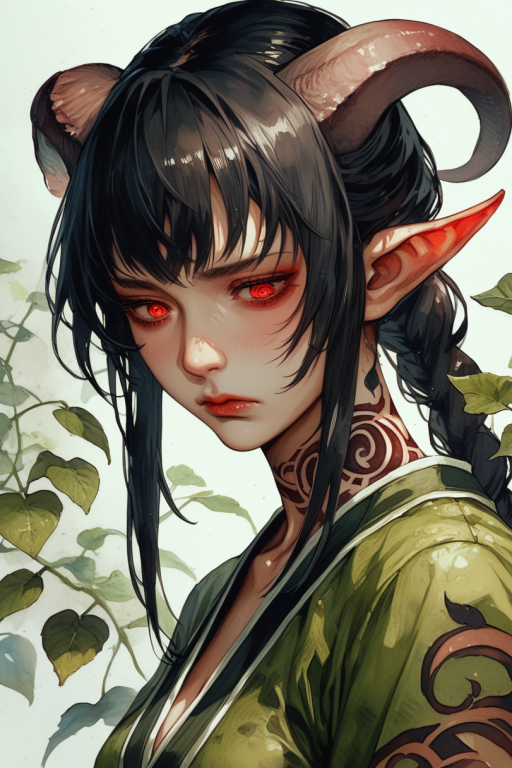 Selene Everrose, cursed druid | AI Chatbot Character | BOT3 AI