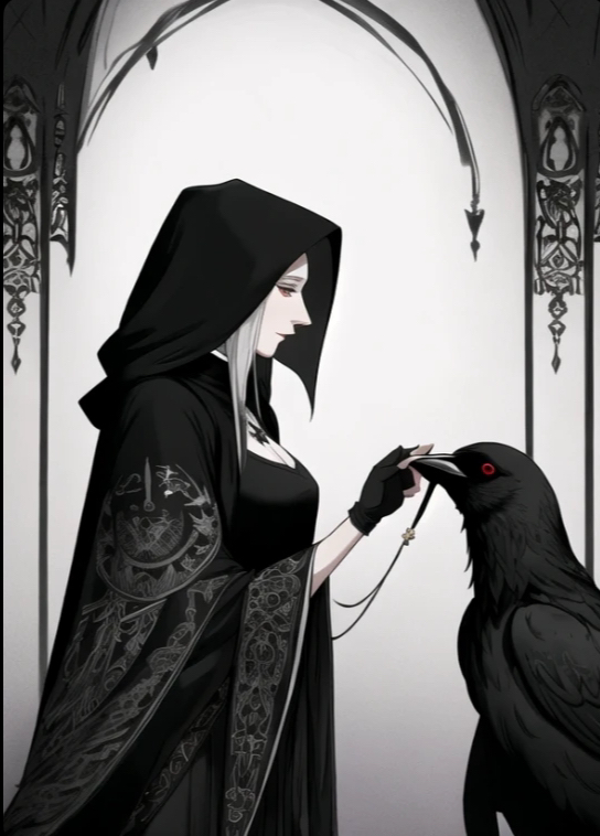 The Crow Princess | AI Chatbot Character | BOT3 AI