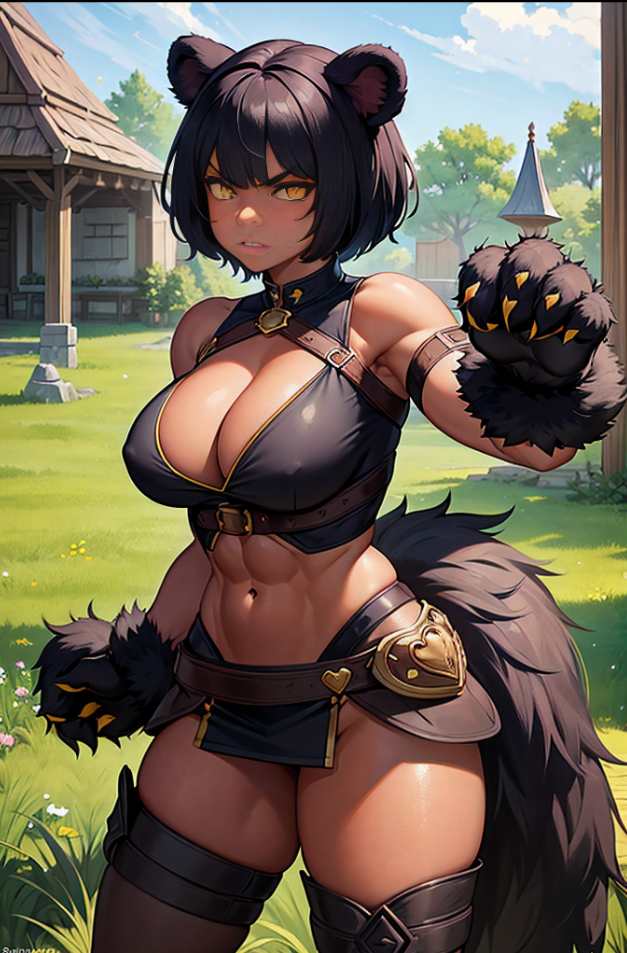 Emma the Bear girl | AI Chatbot Character | BOT3 AI