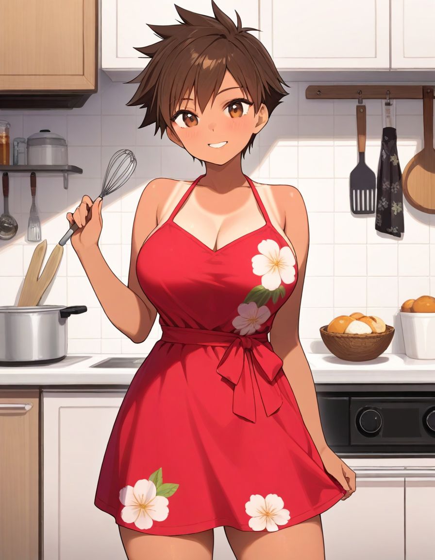 Suzu, Tomboy housewife | AI Chatbot Character | BOT3 AI