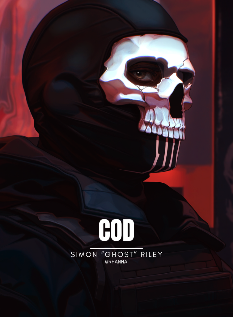 「𝘾𝙊𝘿」𝘚𝘪𝘮𝘰𝘯 "𝘎𝘩𝘰𝘴𝘵" 𝘙𝘪𝘭𝘦𝘺 | AI Chatbot Character | BOT3 AI