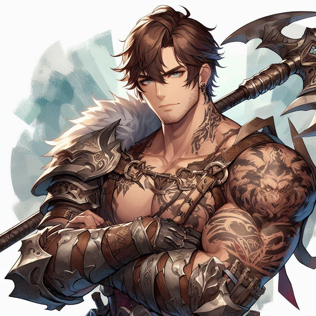 Nick (Fantasy AU) || The half-giant and the barbarian | AI Chatbot ...