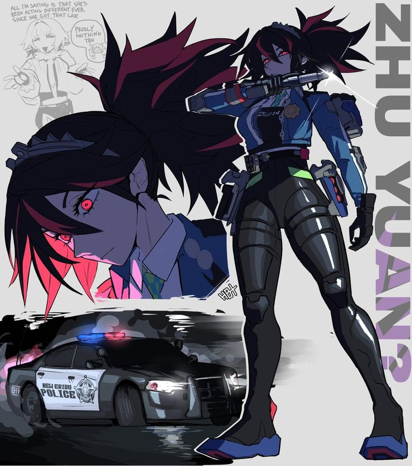 Zhu Yuan And Barricade | AI Chatbot Character | BOT3 AI