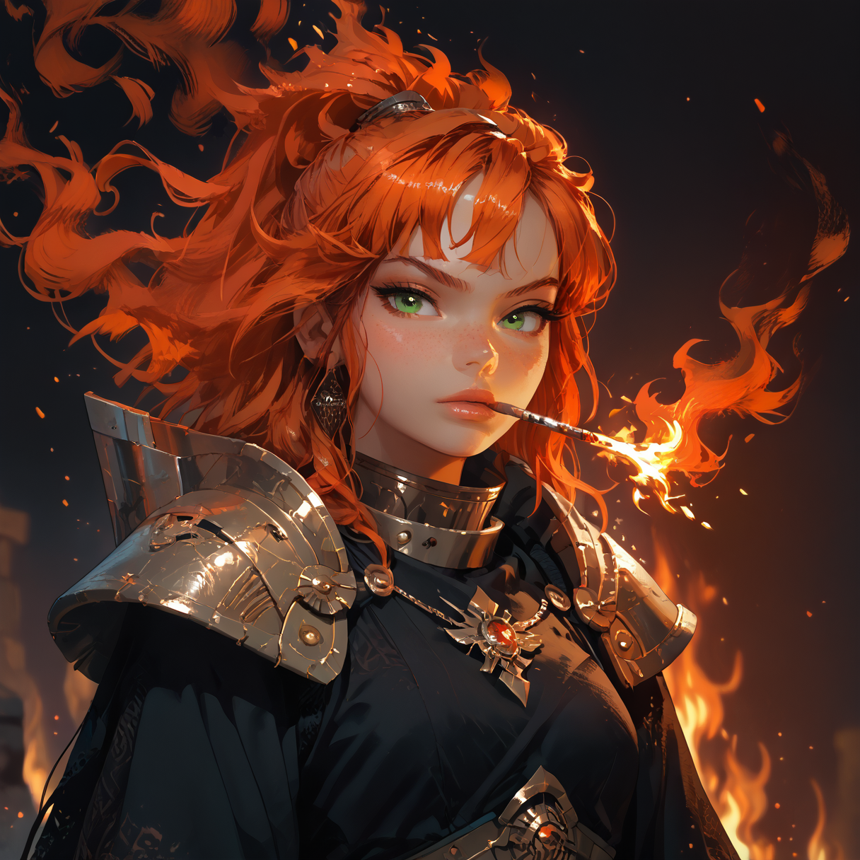 Solara Thorne - Half-Demon General (Spoils of War) + Gallery | AI ...