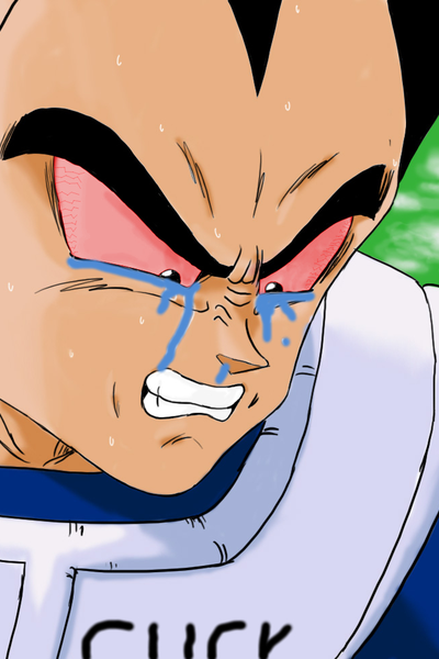 Vegeta kneels | Personaje de chatbot de IA | BOT3 AI