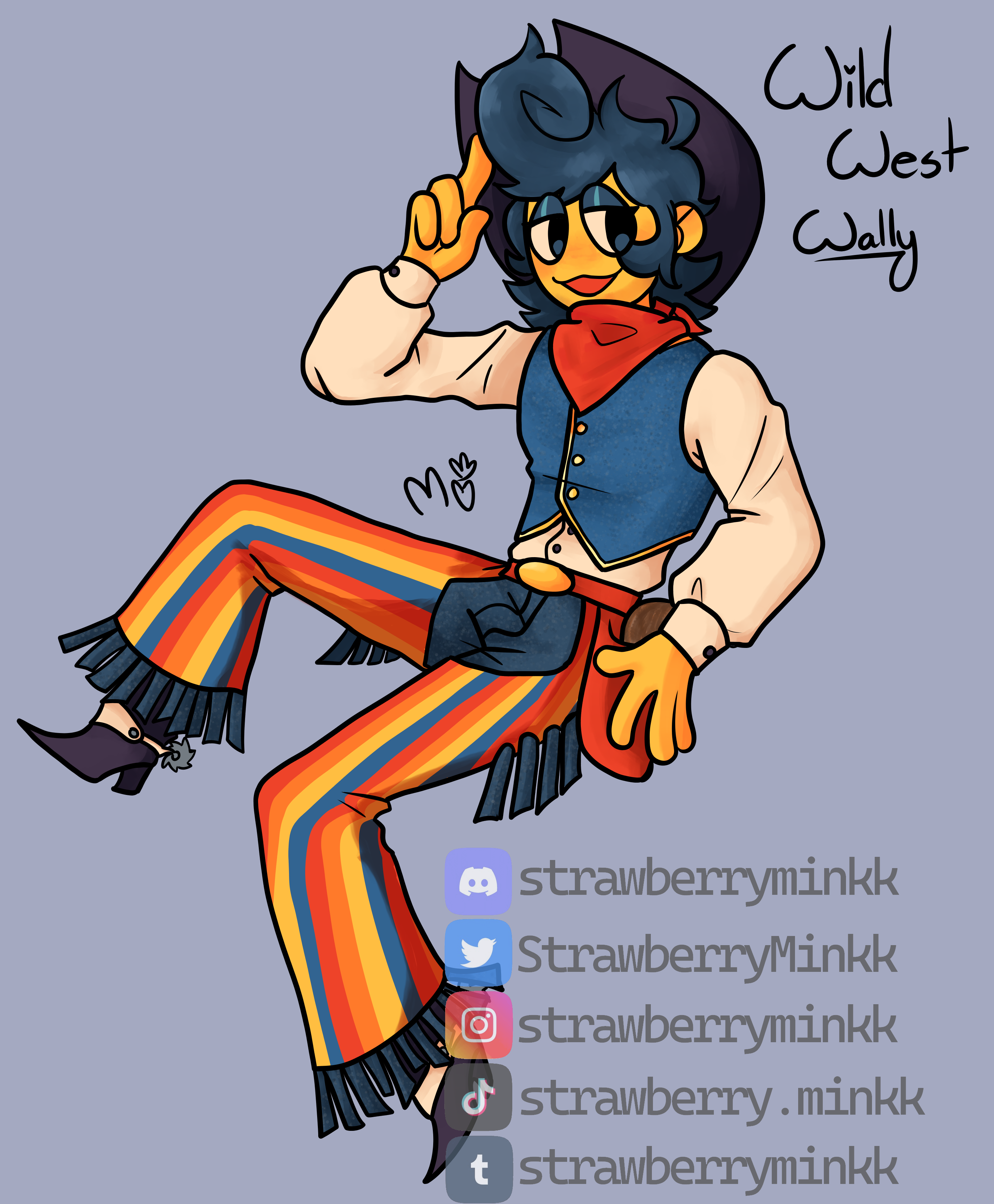 Wild West Wally Darling | AI Chatbot Character | BOT3 AI