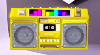 The Golden Boombox | AI Chatbot Character | BOT3 AI