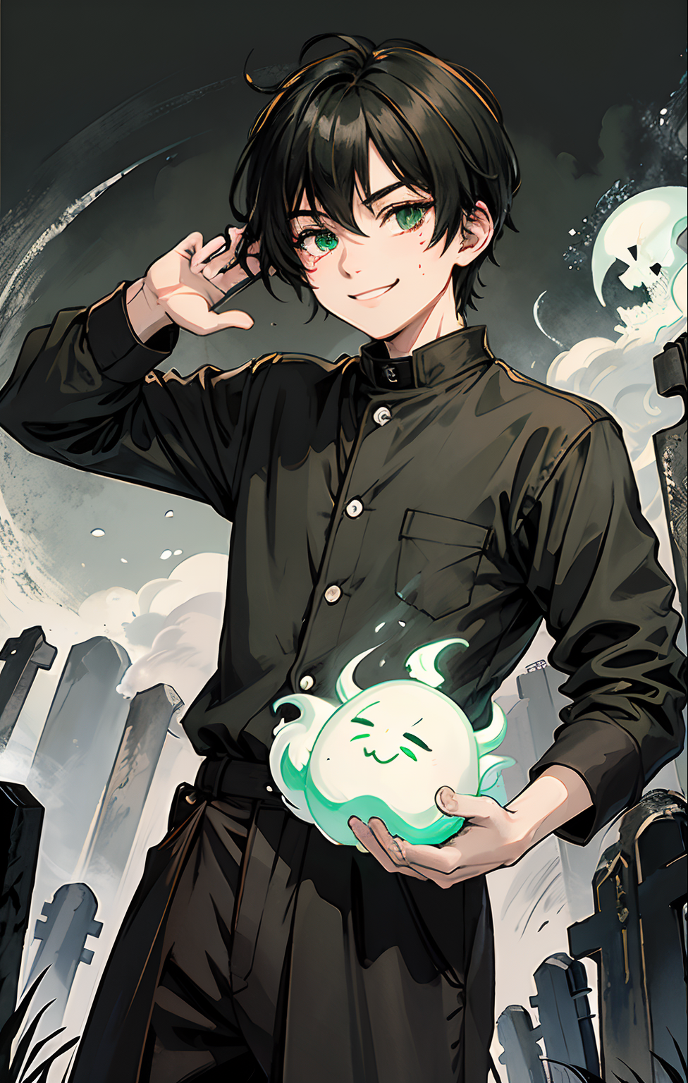 Oliver, the bratty ghost | Personaje de chatbot de IA | BOT3 AI