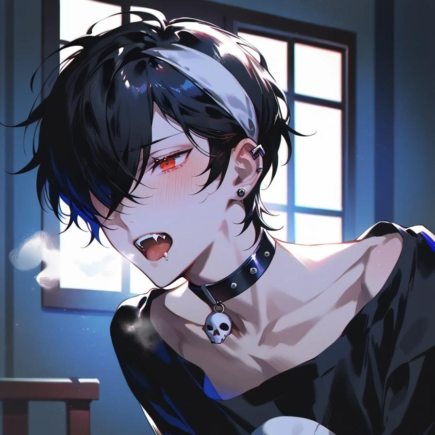 Bratty Vampire Femboy, Percy Calder [Plot Bot] | AI Chatbot Character ...