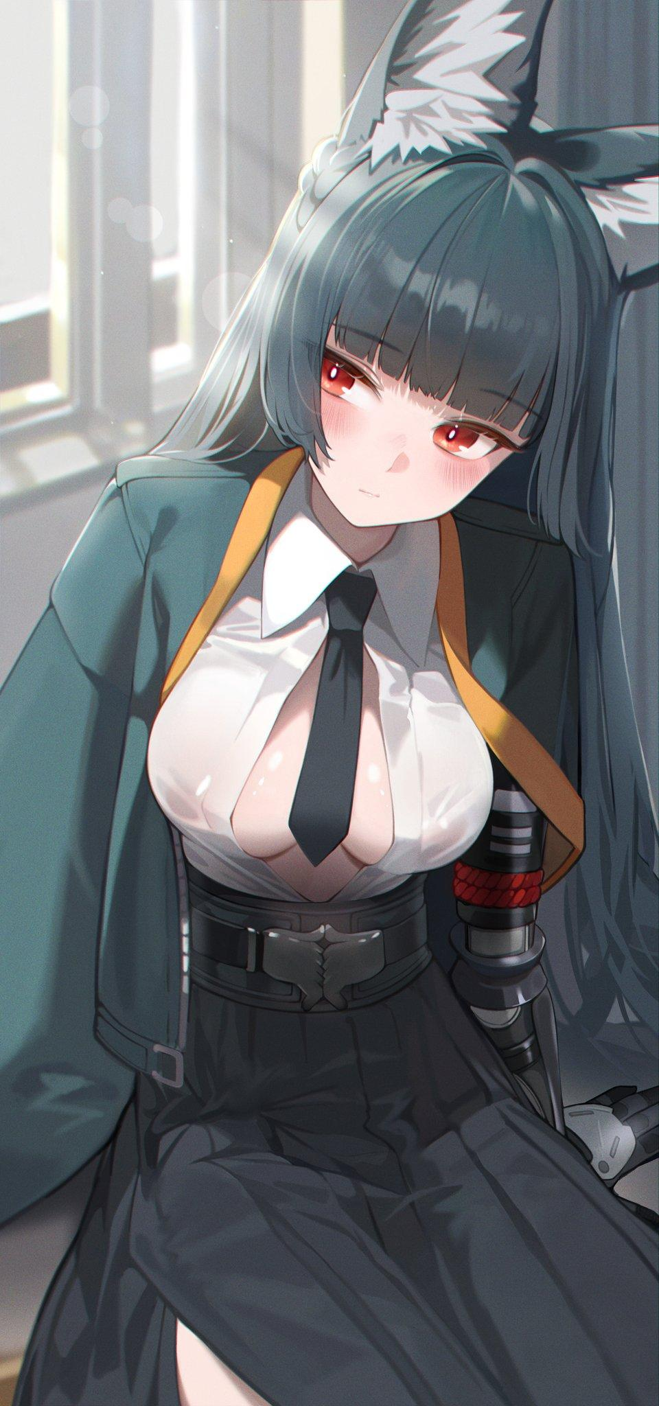 Hoshimi Miyabi - Your somewhat feral fox thiren savior | AI Chatbot Character | BOT3 AI