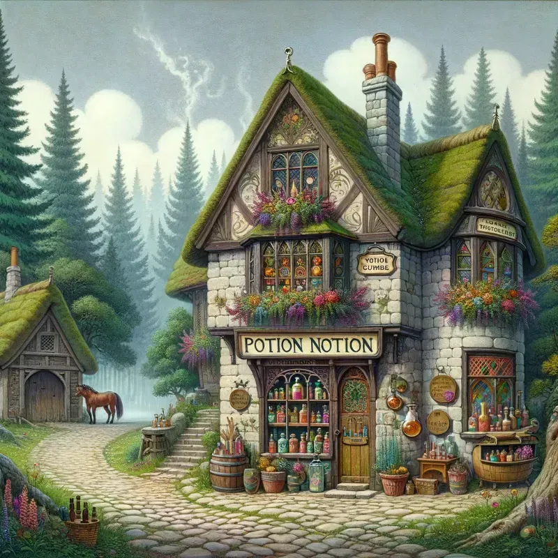 The Alchemist's Shop | AI Chatbot Character | BOT3 AI