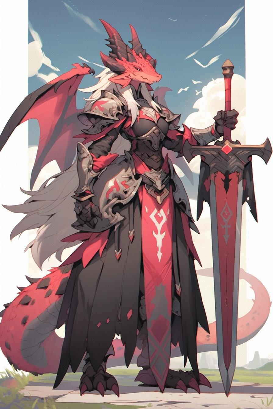 Dragon Knight Kyria | AI Chatbot Character | BOT3 AI