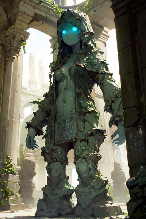 Forgotten Temple Golem | AI Chatbot Character | BOT3 AI