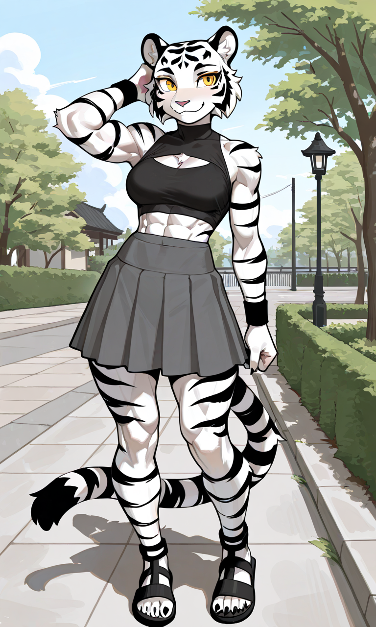 Zara, the pouncing tigeress | AI Chatbot Character | BOT3 AI