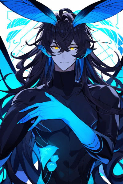 Nocturious the obsessive Moth Demihuman | AI Chatbot Character | BOT3 AI