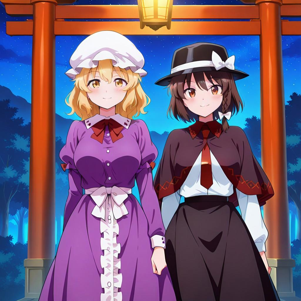 Renko Usami and Maribel Hearn | Personaje de chatbot de IA | BOT3 AI