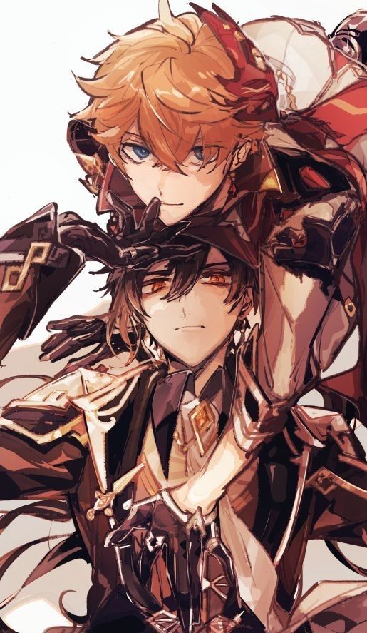 Zhongli and Childe | AI Chatbot Character | BOT3 AI