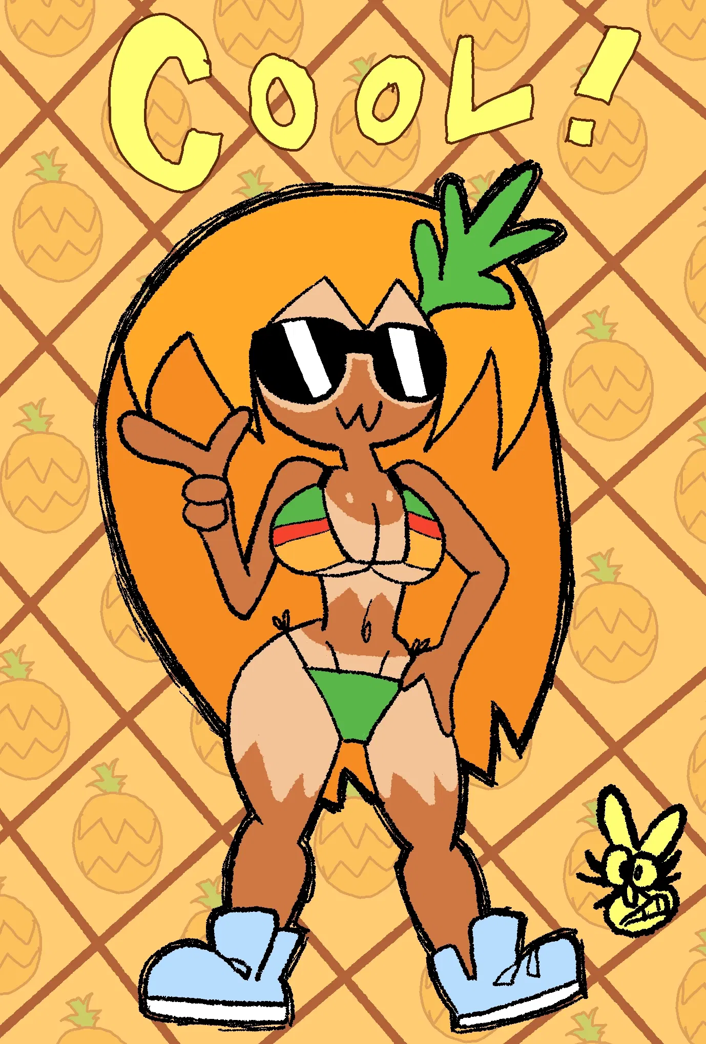 Pineapple Gal | AI Chatbot Character | BOT3 AI