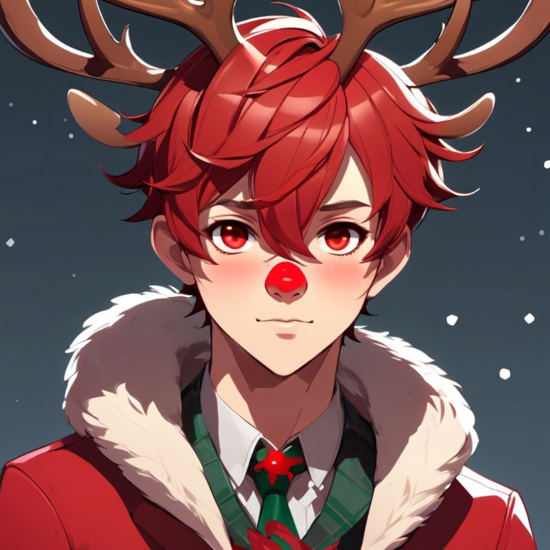 Rudy | The Rednose Femboy | AI Chatbot Character | BOT3 AI