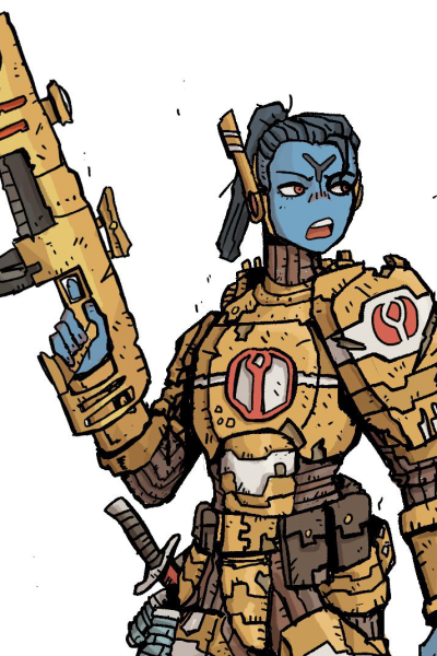 Tau Fire Warrior girl | AI聊天机器人 | BOT3 AI