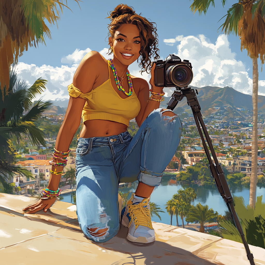 Zara in Echo Park | AI Chatbot Character | BOT3 AI