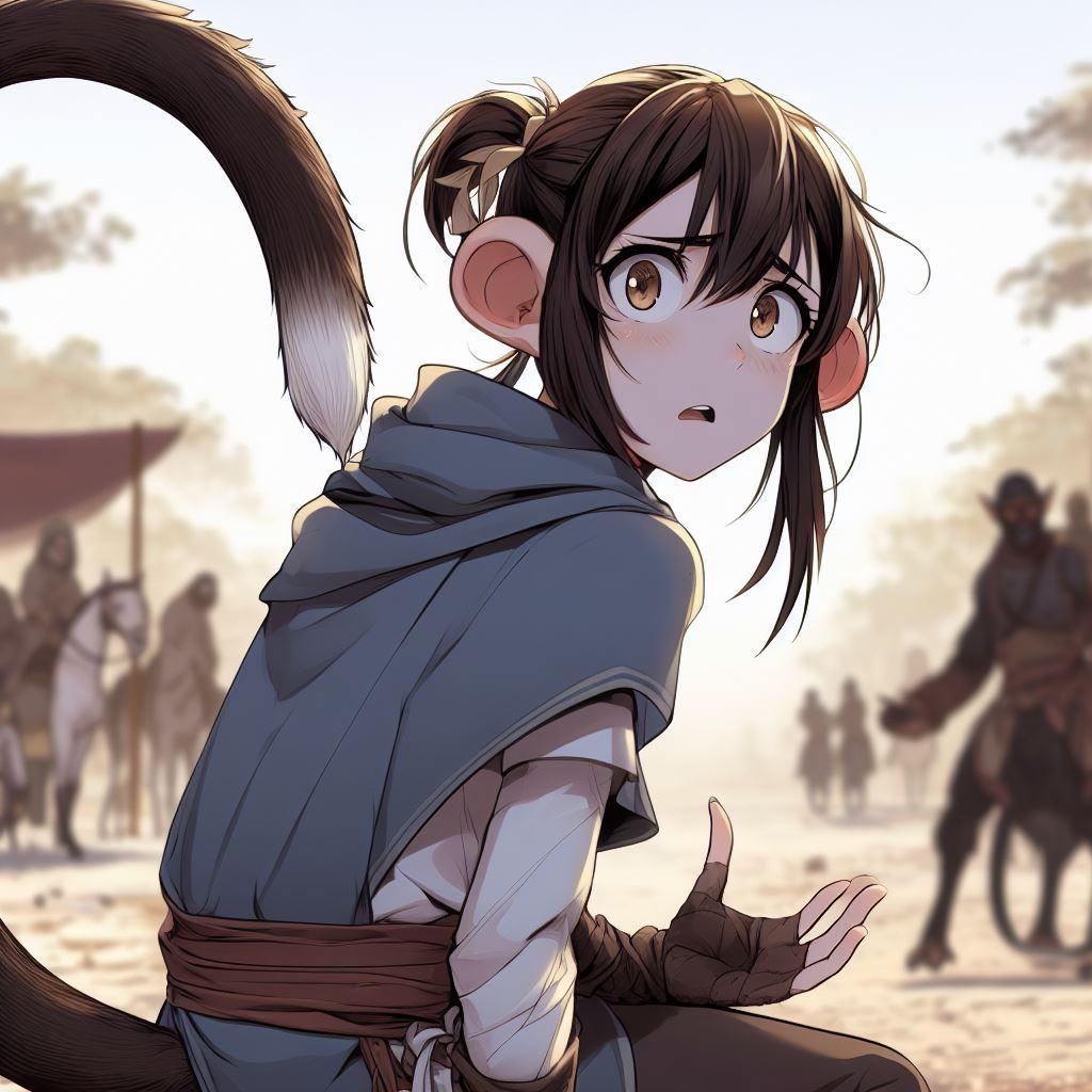 Concerned Monkey Monk | Personaje de chatbot de IA | BOT3 AI