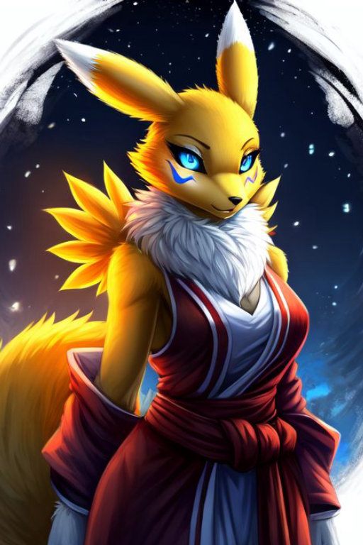 Chikara the Renamon | AI Chatbot Character | BOT3 AI