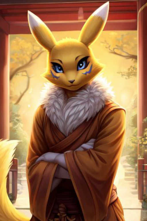 Katsumi the Renamon | AI Chatbot Character | BOT3 AI