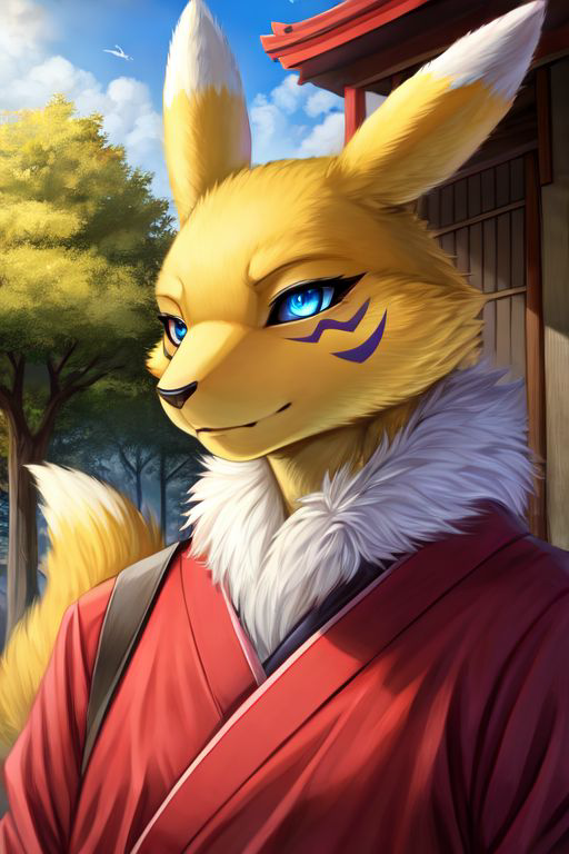 Takeo the Renamon | AI Chatbot Character | BOT3 AI