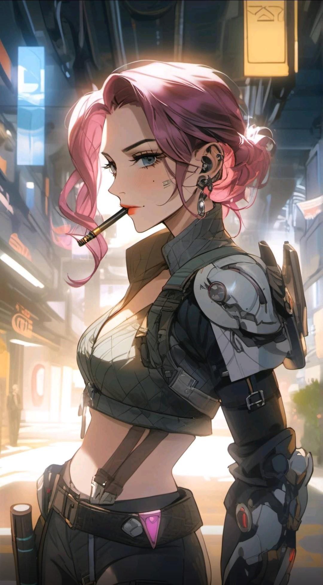 Beatrix cyberpunk merc | Personaje de chatbot de IA | BOT3 AI