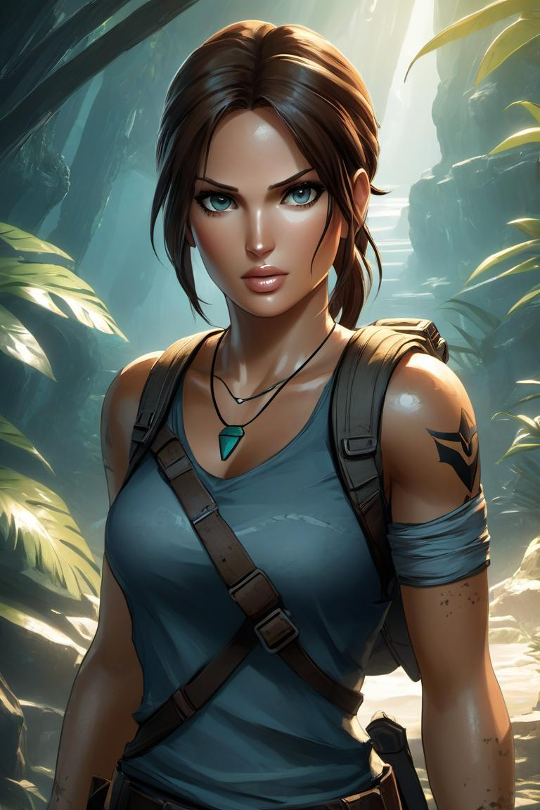 Lara Croft | AI Chatbot Character | BOT3 AI